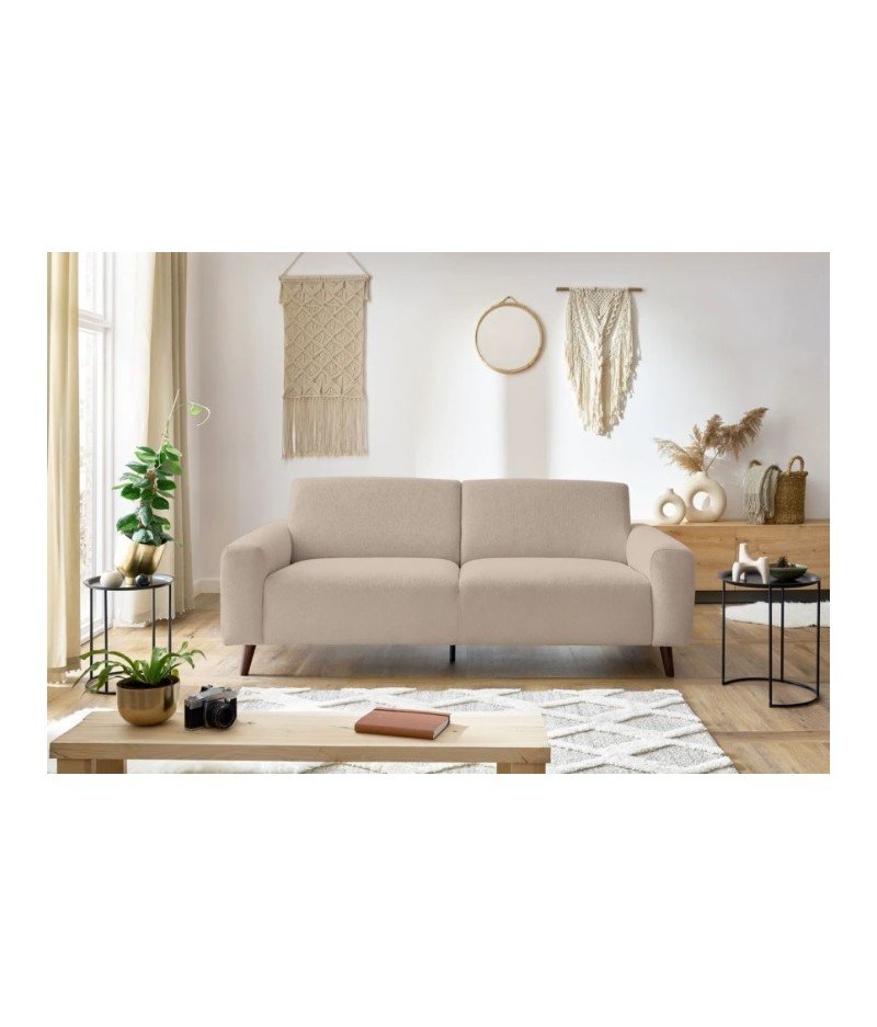 Odín - Sofá estilo moderno tela color beige